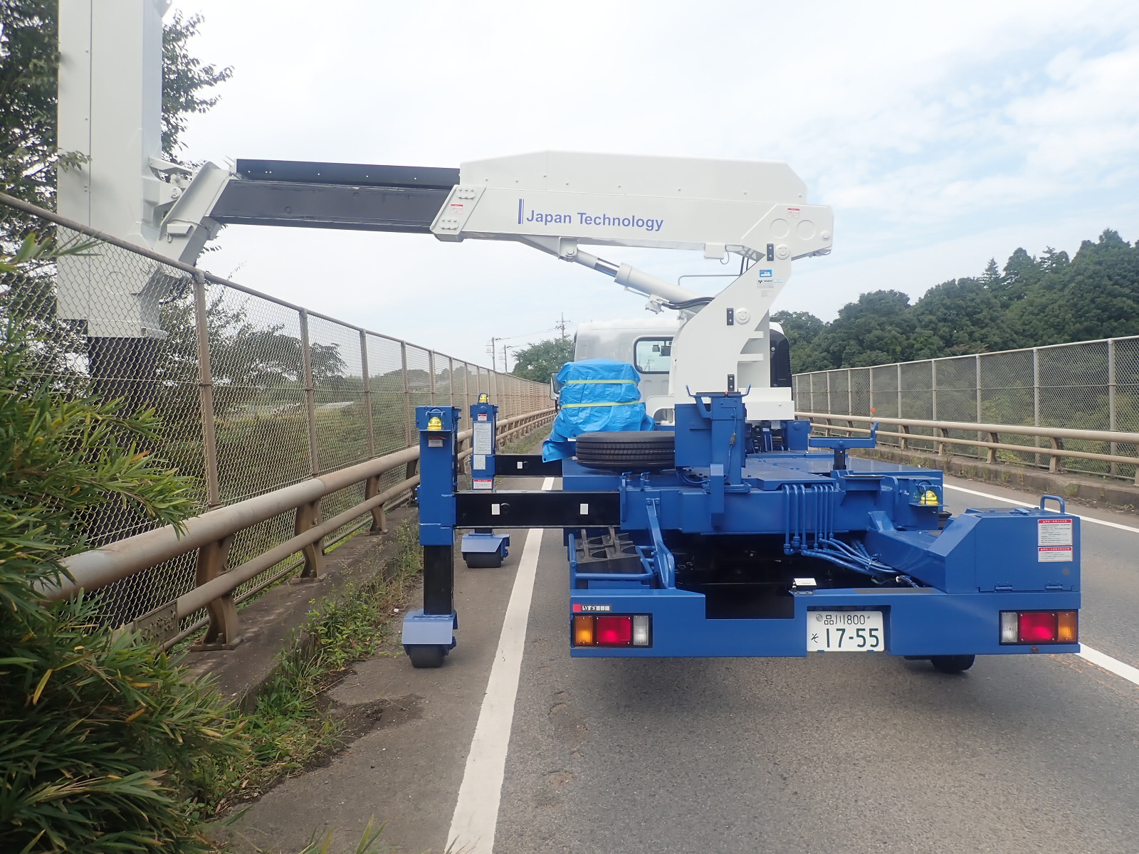 橋梁点検車 タダノ BT-200 導入のお知らせ｜ブログ | 株式会社ジャパンテクノロジー